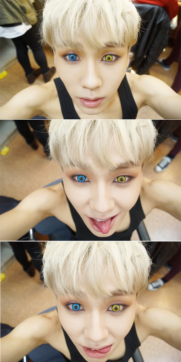 파란렌즈 낀 아이돌들...... - 인스티즈(instiz) 이슈 카테고리