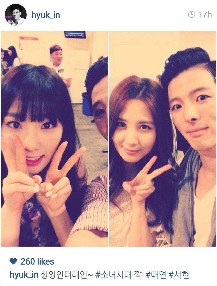 배우 김혁인 인스타그램 태연,서현.jpg - 인스티즈(instiz) 이슈 카테고리