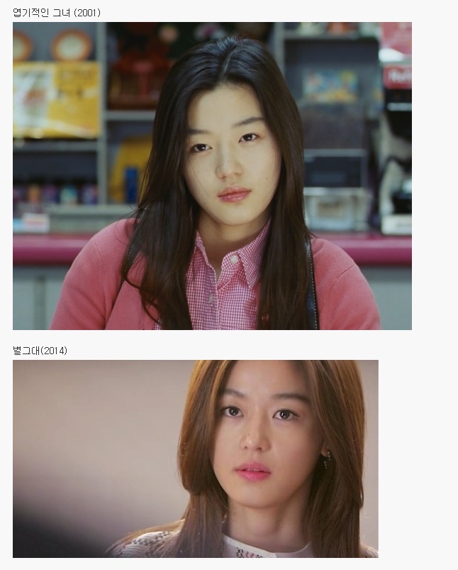 2001년 전지현 vs 2014년 전지현 - 인스티즈(instiz) 이슈 카테고리