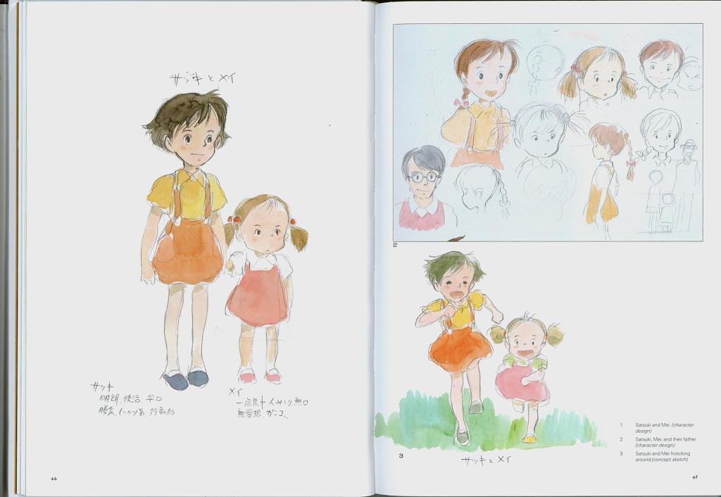 [훑어보는] 미야자키 하야오 "이웃집 토토로" 초안 스케치 - 1 *BGM* - 인스티즈(instiz) 이슈 카테고리