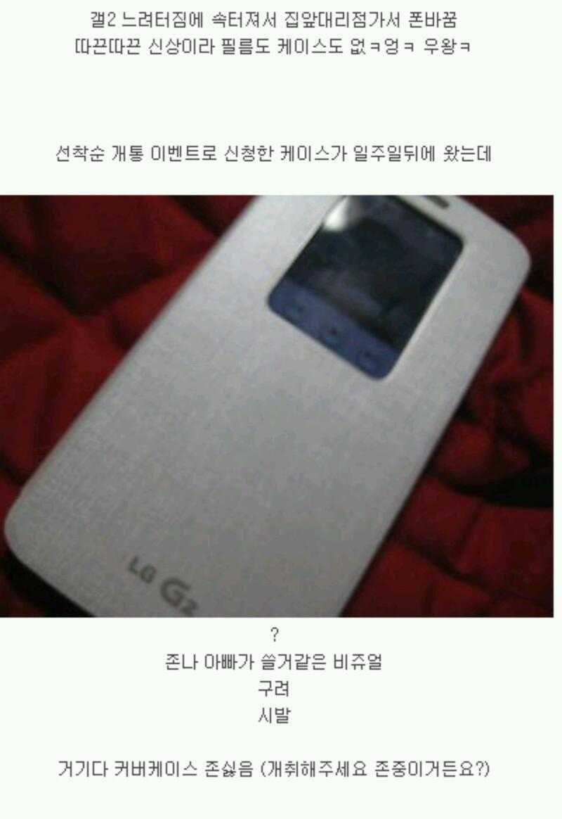 G2 노주현 케이스.JPG - 인스티즈(instiz) 이슈 카테고리