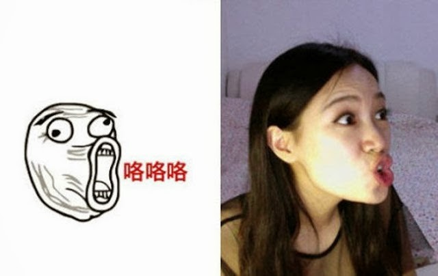 대륙처자의 9gag 표정따라하기 - 인스티즈(instiz) 이슈 카테고리