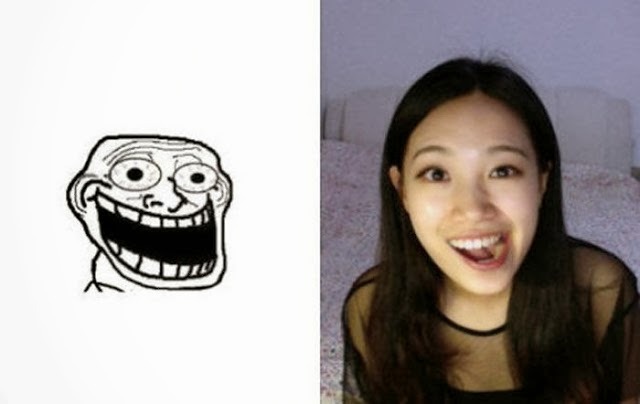 대륙처자의 9gag 표정따라하기 - 인스티즈(instiz) 이슈 카테고리