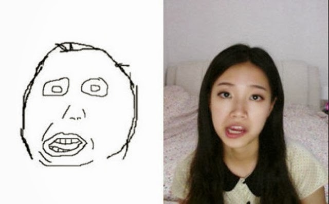 대륙처자의 9gag 표정따라하기 - 인스티즈(instiz) 이슈 카테고리