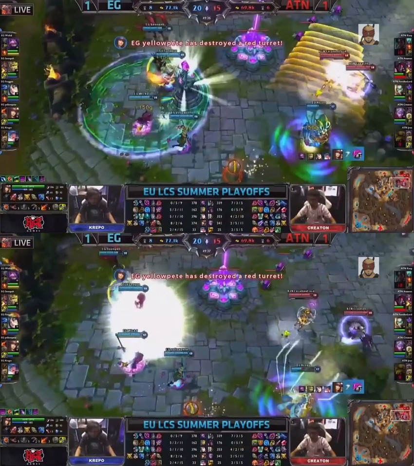 [LOL] 논란의 크레센도 판정.jpg - 인스티즈(instiz) 이슈 카테고리