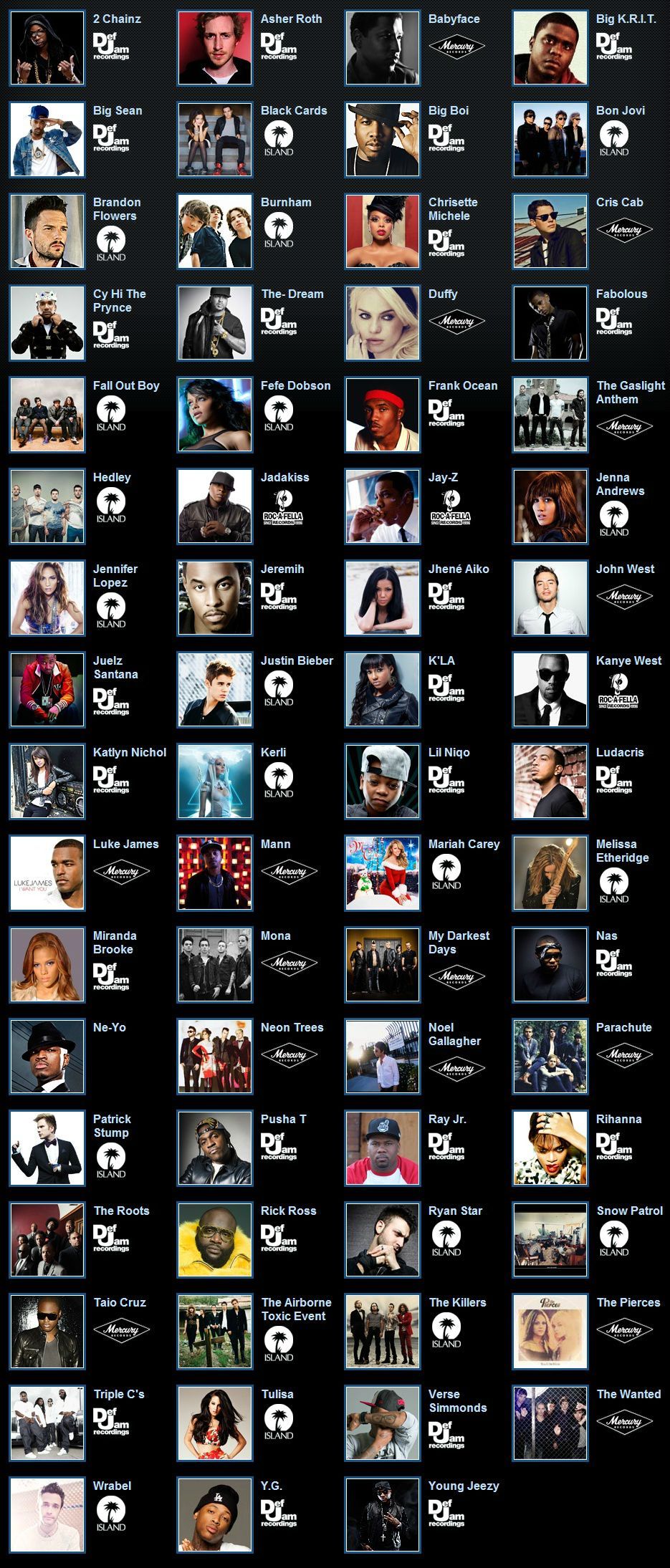 월드스타 싸이 미국 소속사 가수들 - 인스티즈(instiz) 이슈 카테고리