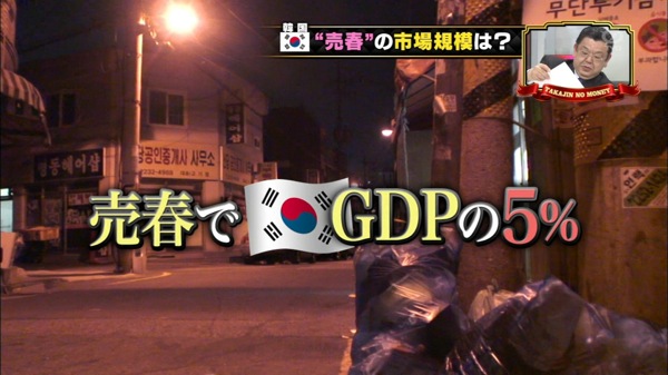 매춘 산업이 한국 GDP의 5%라 날조하는 일본방송 - 인스티즈(instiz) 이슈 카테고리