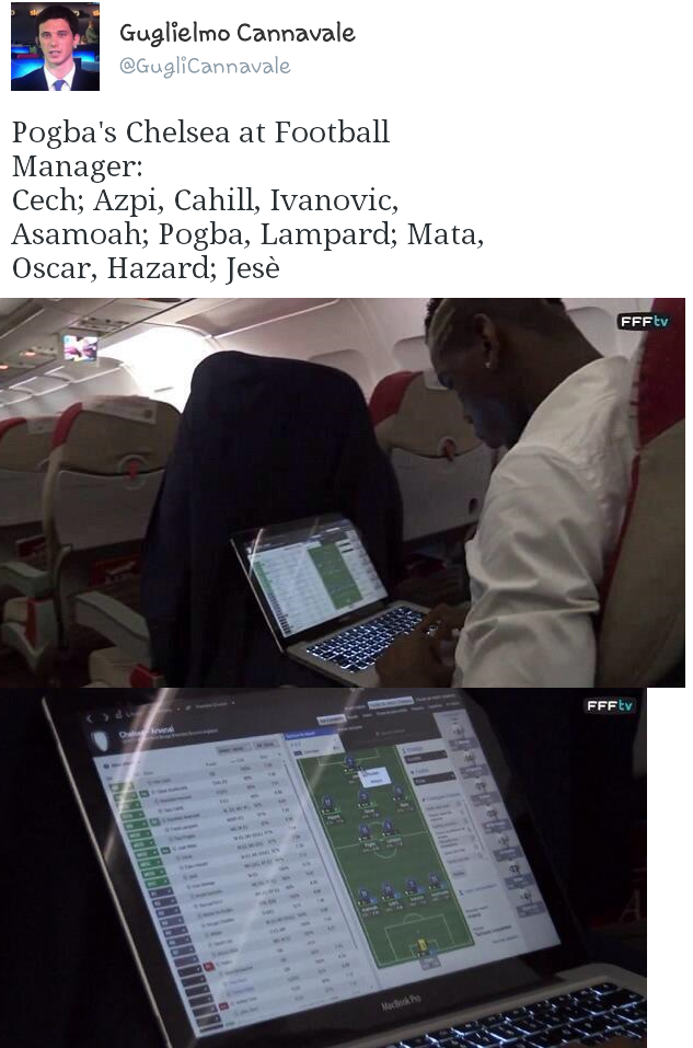 폴포그바가 취미로 하는 FM팀+라인업 - 인스티즈(instiz) 이슈 카테고리